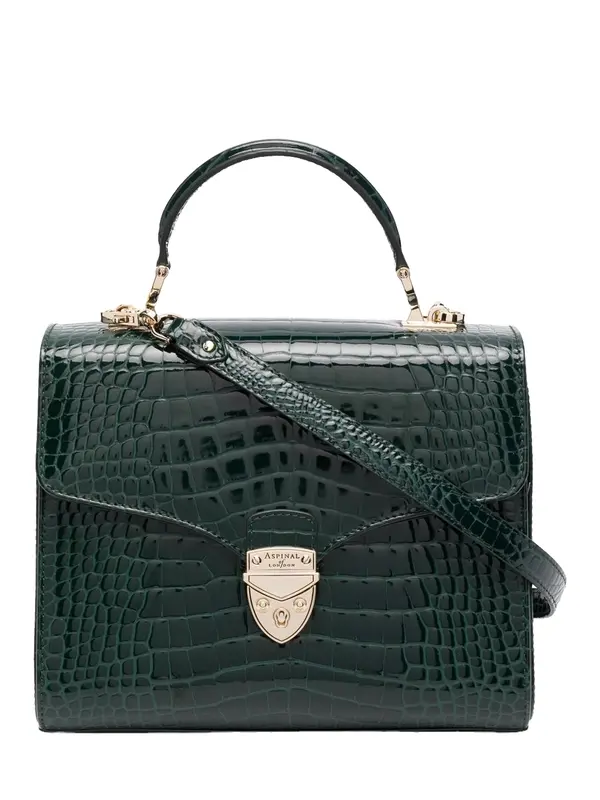 ASPINAL OF LONDON Mayfair Top-handle Bag - Green