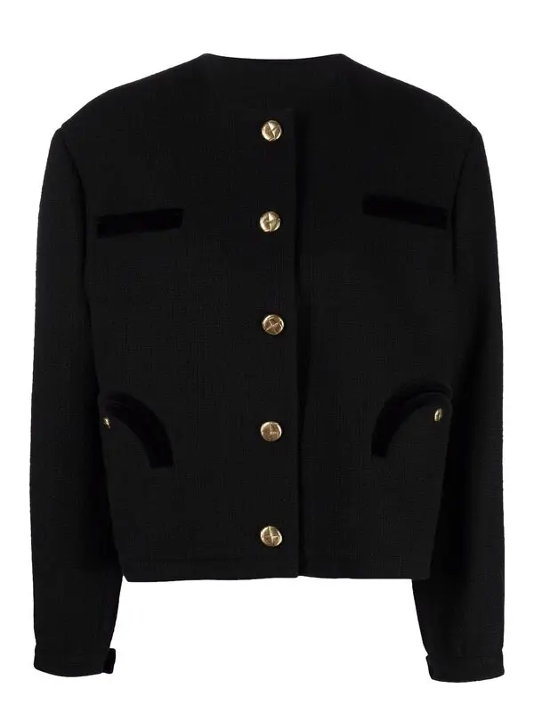BLAZÉ MILANO Missy Tweed Jacket - Black