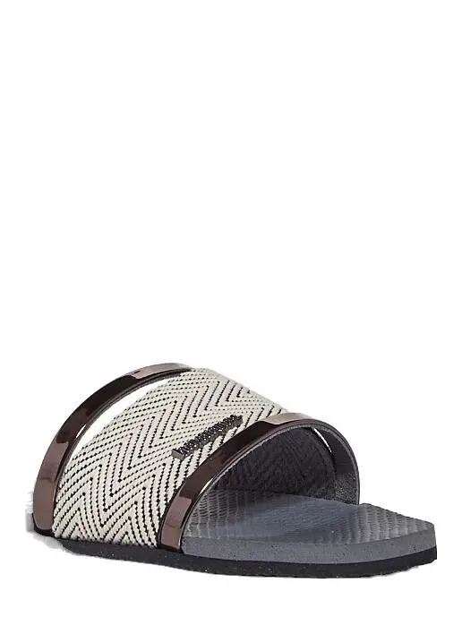 Havaianas You Trancoso Premium Slide Sandals - Steel Grey