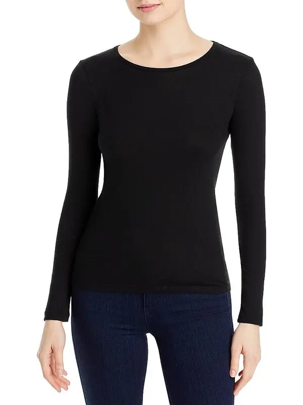Majestic Filatures Fitted Sweater - Noir