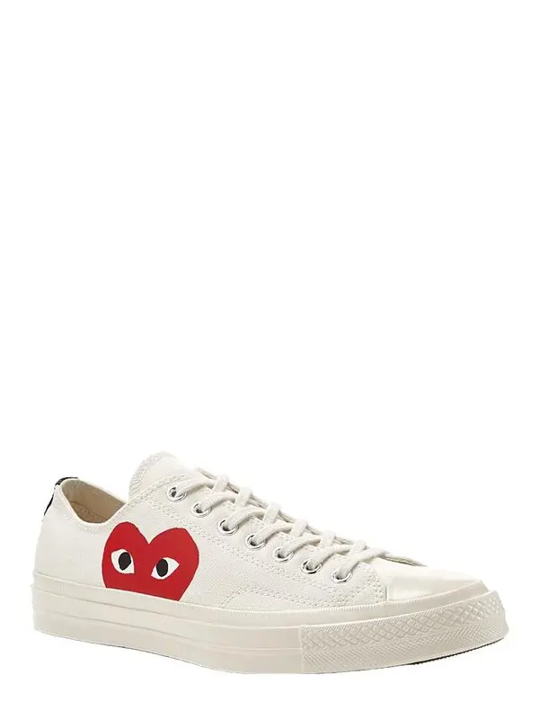 Play Comme Des Garcon X Converse Chuck Taylor Low-top Sneakers - Beige