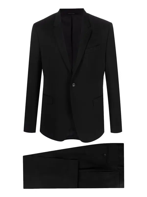 REVERES 1949 Single-breasted Wool Suit - Black