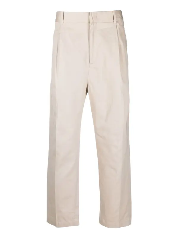 MARANT Cropped Tailored Trousers - Neutrals