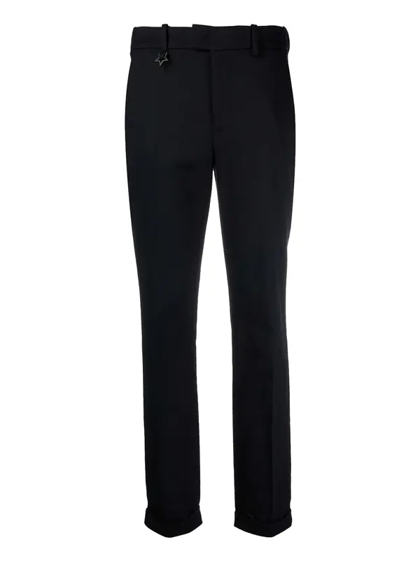 Lorena Antoniazzi Mid-rise Tailored Trousers - Black