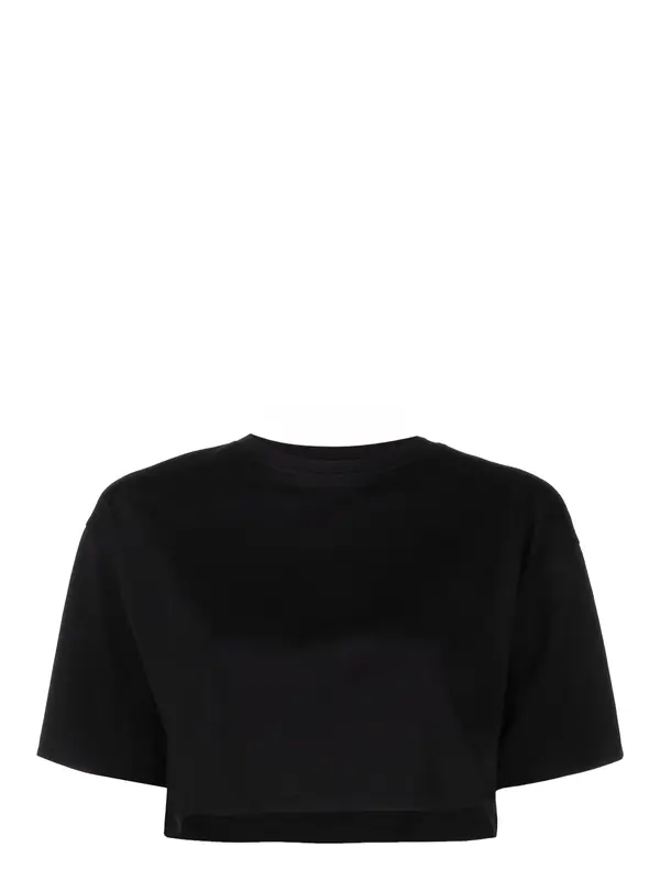 Loulou De Saison Gupo Cropped T-shirt - Black