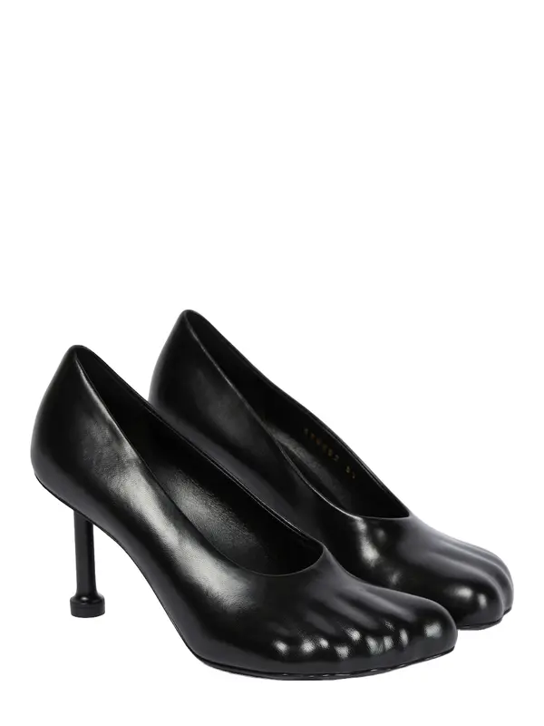 Balenciaga Leather Pumps - Black