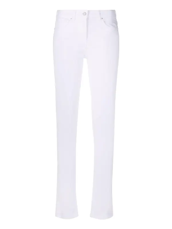Fabiana Filippi Cropped Slim-fit Jeans - White