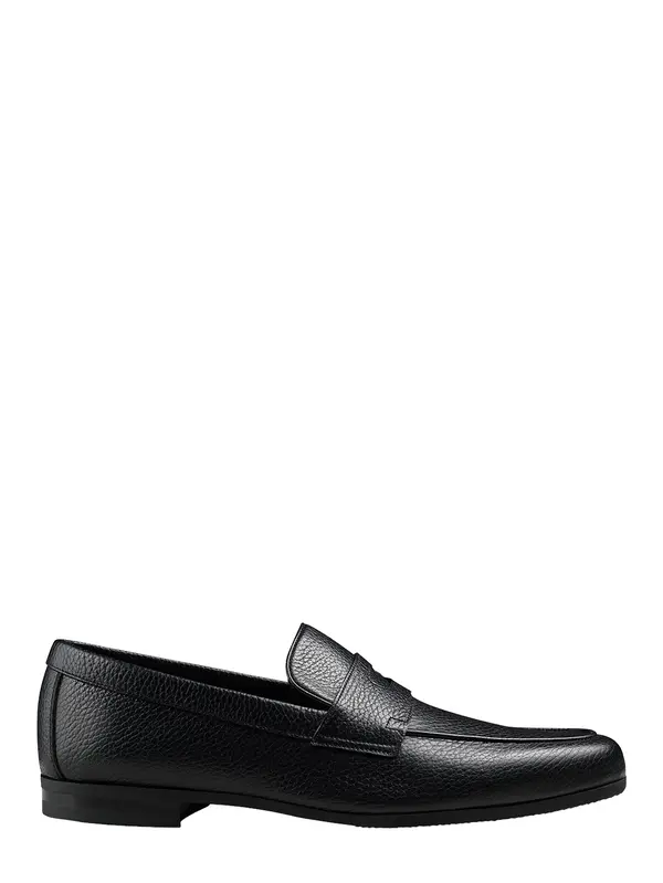 John Lobb Thorne Leather Penny Loafers - Black