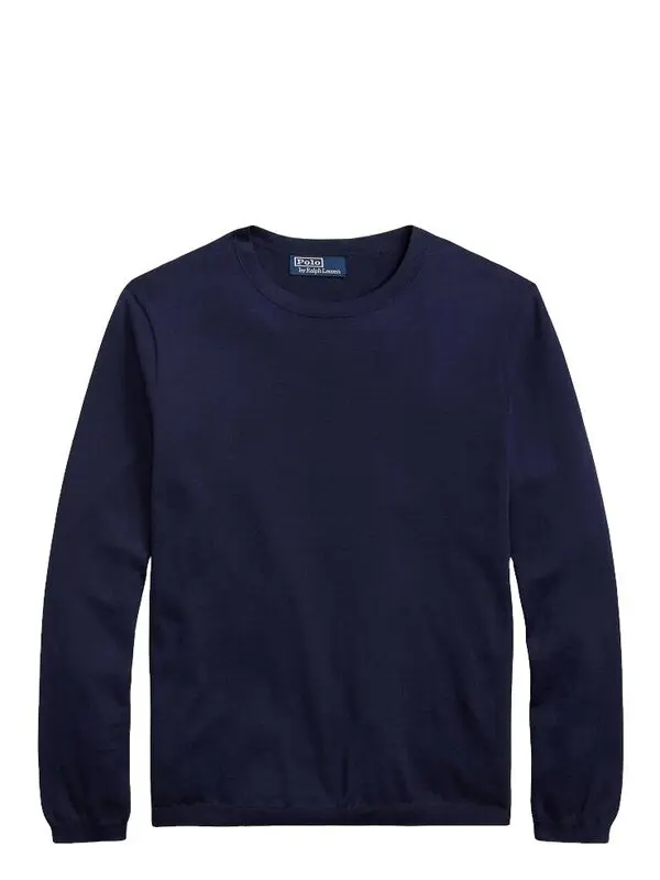 Polo Ralph Lauren Cotton Crewneck Sweater - Blue