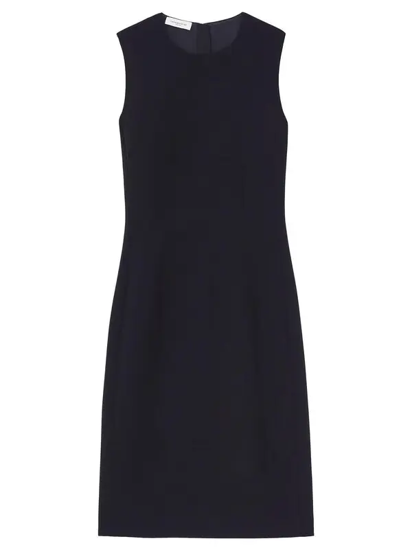 Lafayette 148 New York Finesse Crepe Sheath Dress - Black