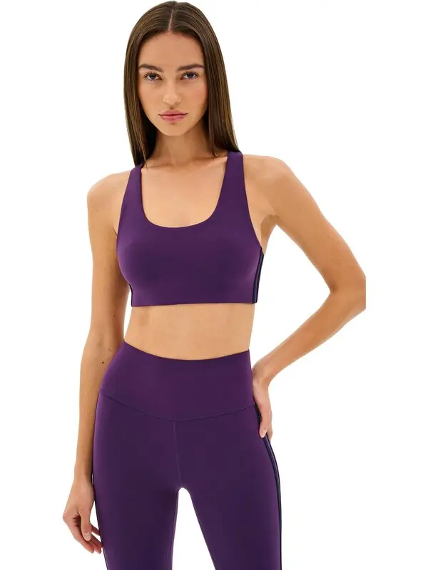 Splits59 Ella Airweight Bra - Black Currant/indigo