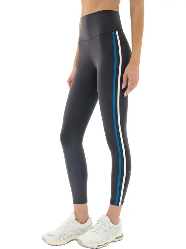 Splits59 Ella High-waist Airweight 7/8 Leggings - Graphite/stone Blue