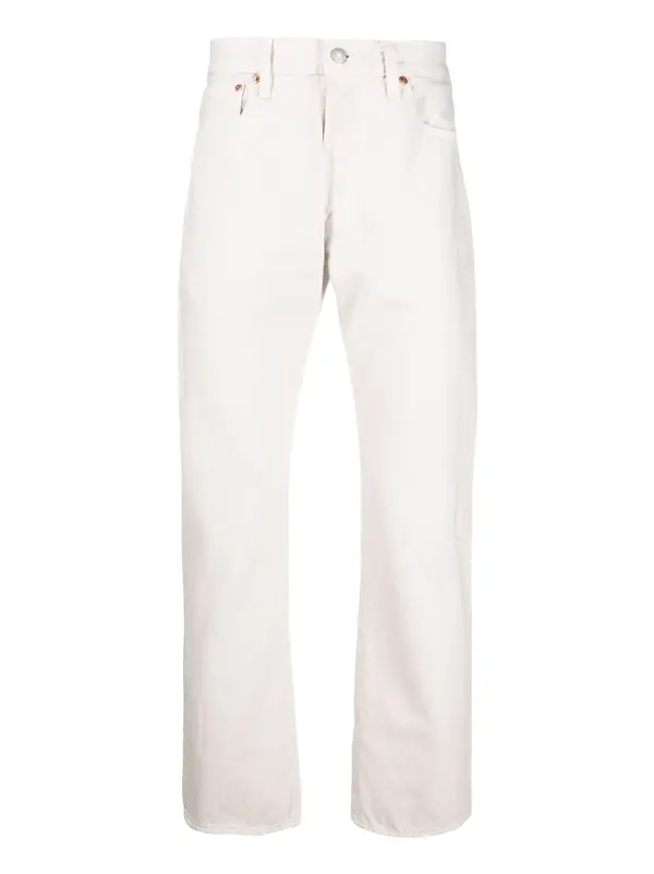 LEVI'S Mid-rise Straight-leg Jeans - Neutrals