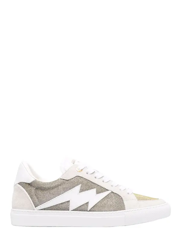 Zadig&Voltaire Side Logo-patch Sneakers - Grey