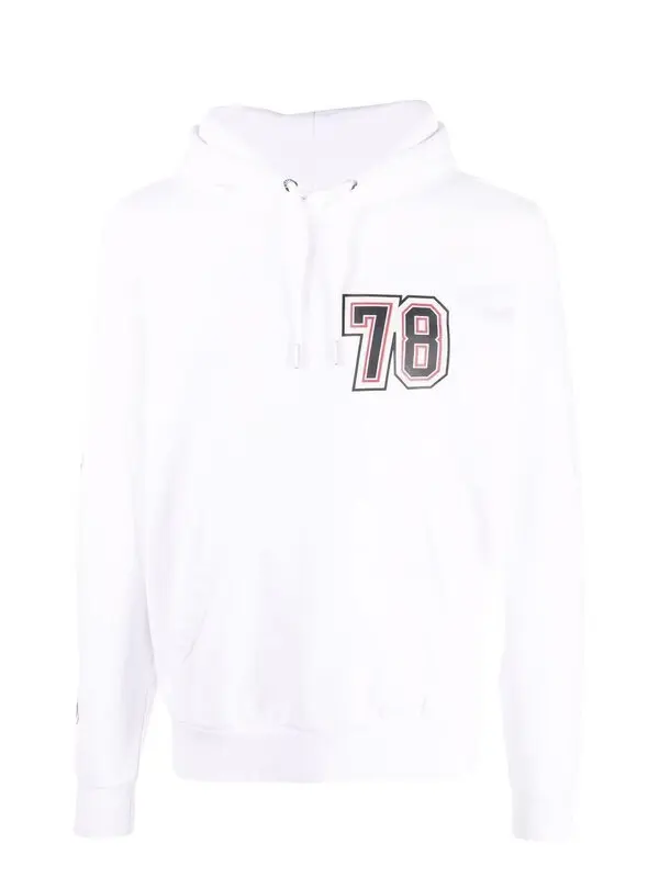 DIESEL Logo-print Hoodie - White