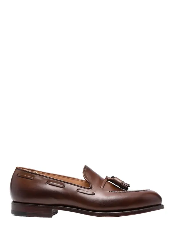 Crockett & Jones Tassel Loafers - Brown