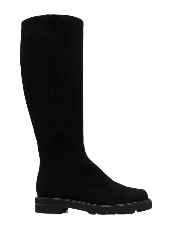 STUART WEITZMAN Slip-on Knee-high Boots - Black