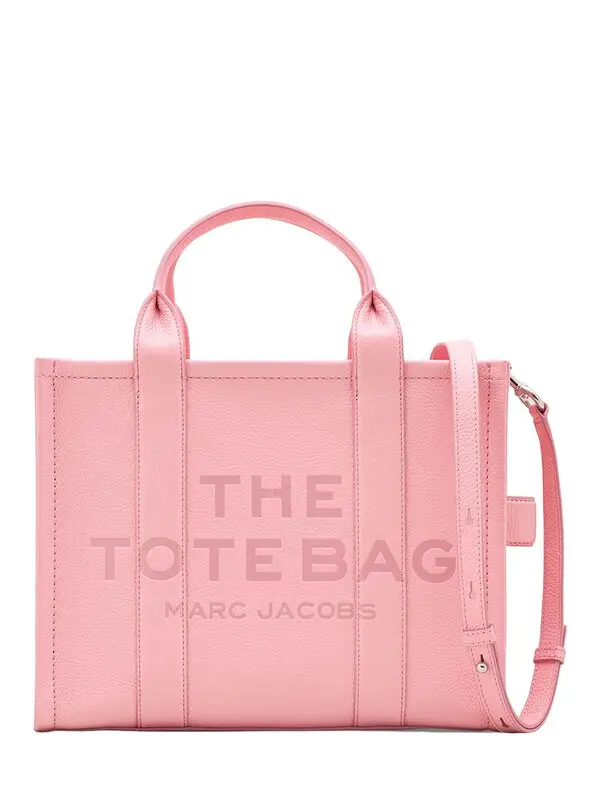 Marc Jacobs Leather Tote Bag - Ribbon Pink