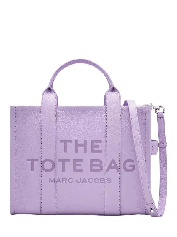 Marc Jacobs Leather Tote Bag - Wisteria