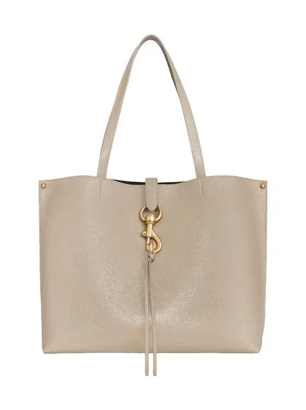 Rebecca Minkoff Megan Leather Tote - Stone