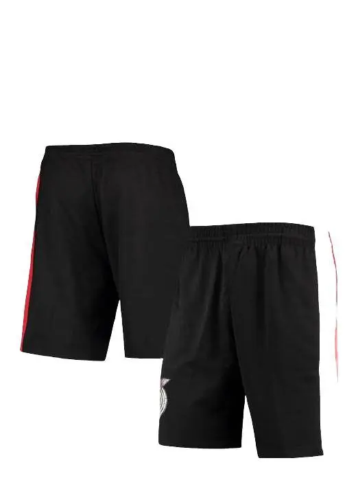 Mitchell & Ness Portland Trail Blazers Hardwood Classics 75th Anniversary Swingman Shorts - Black