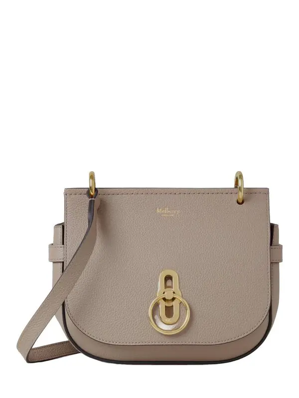 Mulberry Small Amberley Leather Satchel - Cashmere Taupe