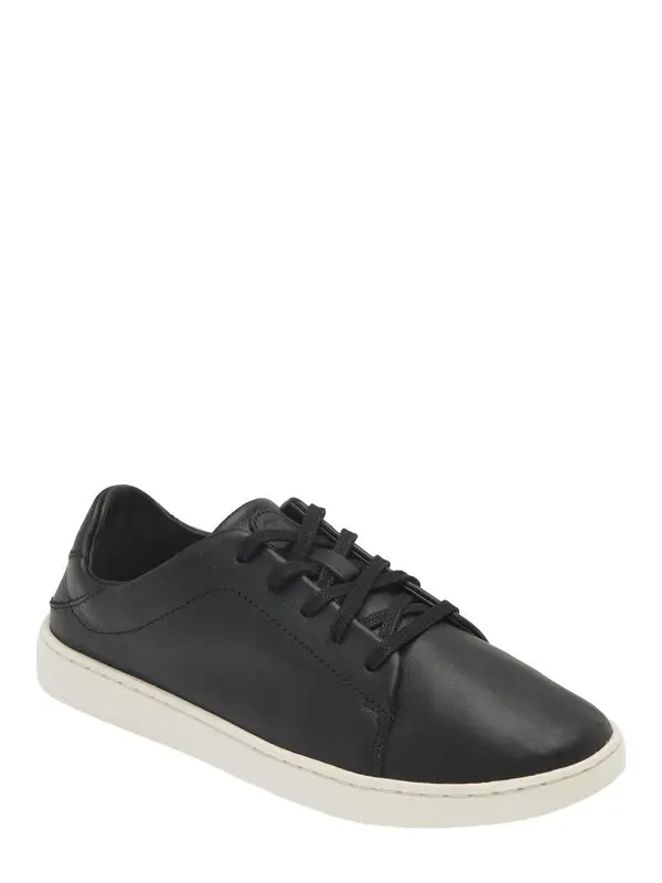Olukai Pehuea Li 'ili Convertible Sneaker - Black/black
