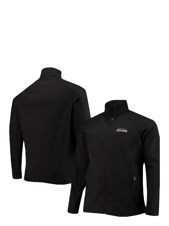 DUNBROOKE Jacksonville Jaguars Softshell Full-zip Jacket - Black