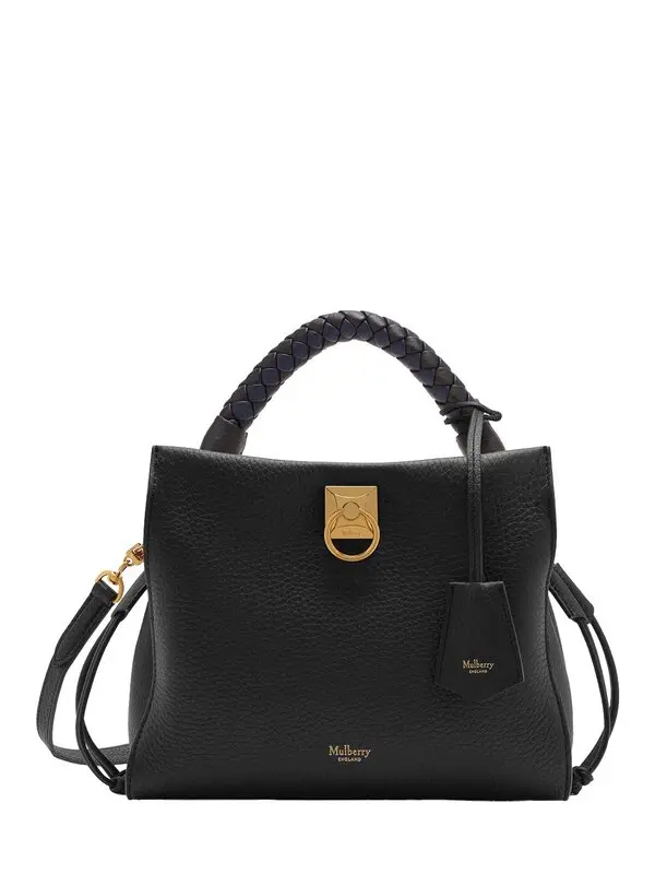 Mulberry Small Iris Top Handle Bag - Black