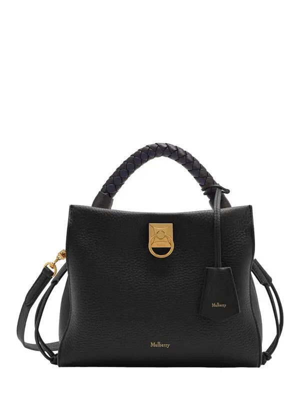 Mulberry Small Iris Top Handle Bag - Black
