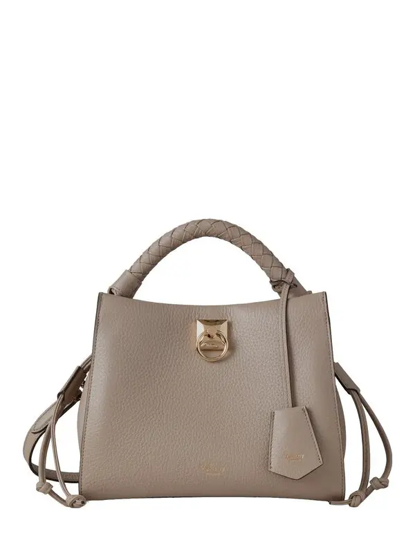 Mulberry Small Iris Top Handle Bag - Cashmere Taupe