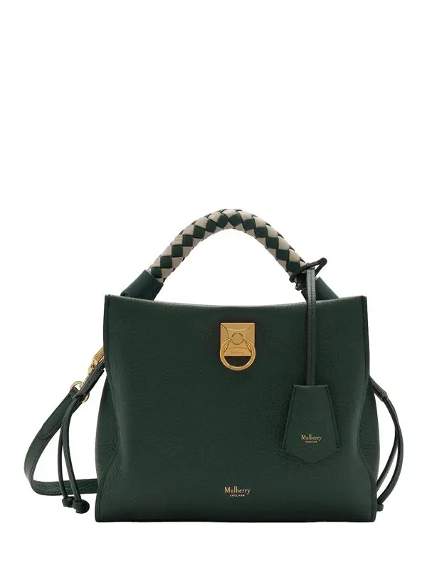Mulberry Small Iris Top Handle Bag - Mulberry Green
