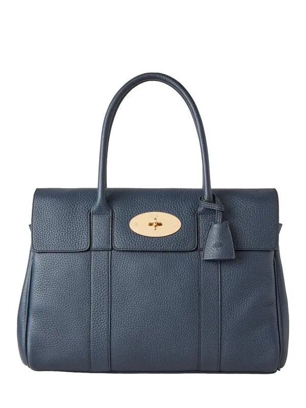 Mulberry Bayswater Leather Satchel - Night Sky