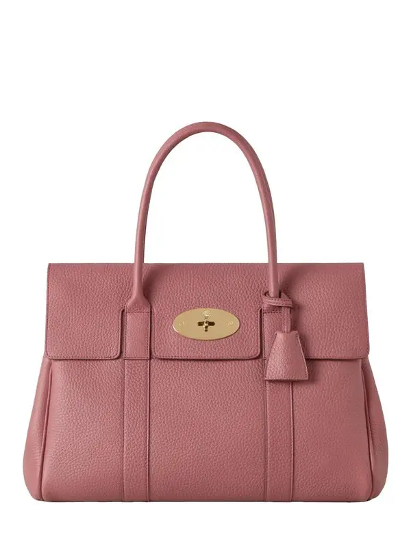 Mulberry Bayswater Leather Satchel - Pink Scrumpy