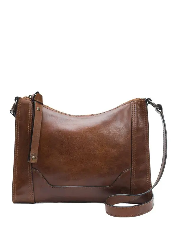 Frye Melissa Leather Crossbody Bag - Cognac