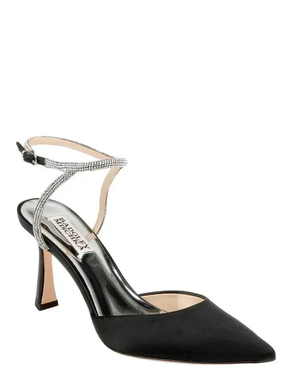 Badgley Mischka Kamilah Ankle Strap Pump - Black