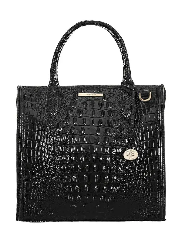 Brahmin Caroline Satchel - Black