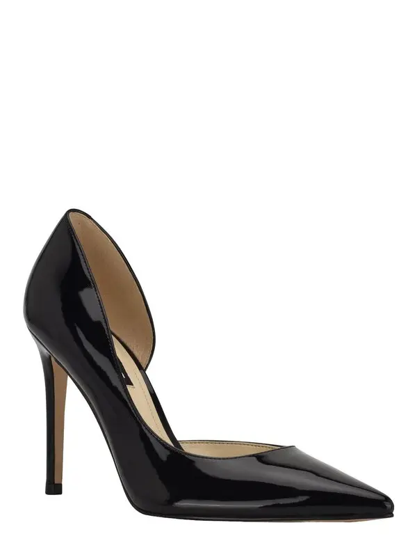 Nine West Folowe D'orsay Pumps - Black Patent