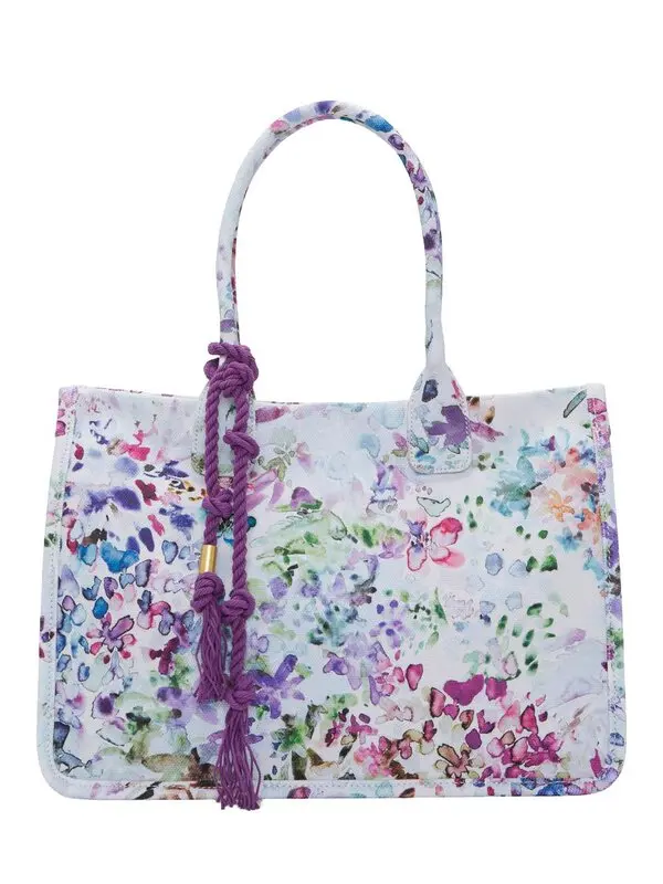 Vince Camuto Orla Canvas Tote - Purple Floral