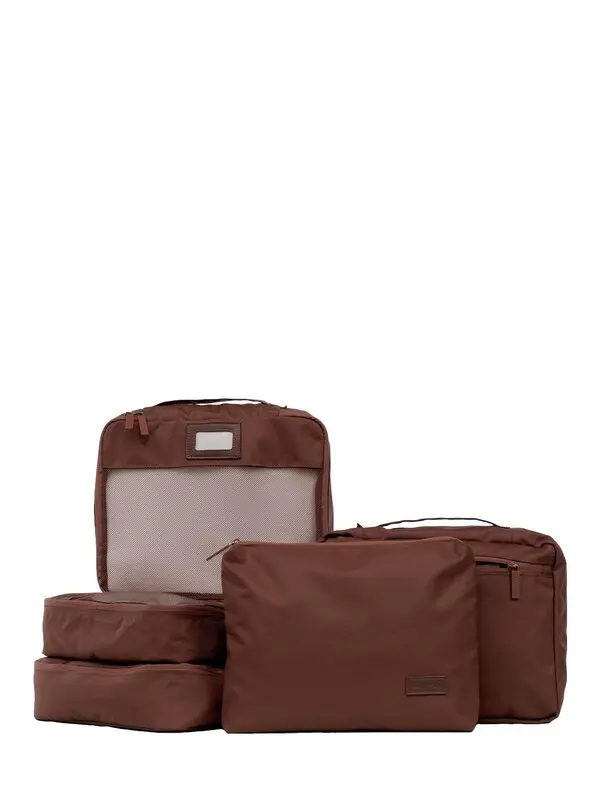 CALPAK 5-piece Packing Cube Set - Walnut