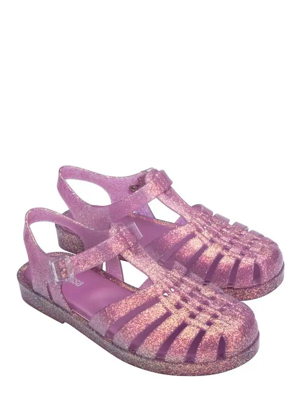 Melissa Possession Glitter Jelly Fisherman Sandal - Glitter Lilac