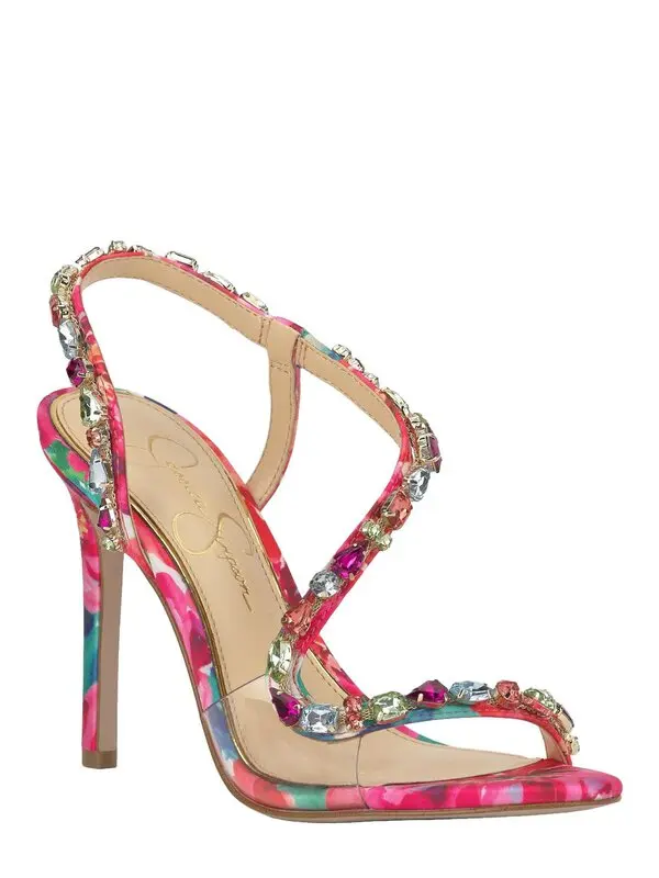 Jessica Simpson Jaycin Sandal - Bright Pink Multi