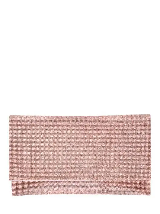 Nina Crystal Clutch - Rosegold