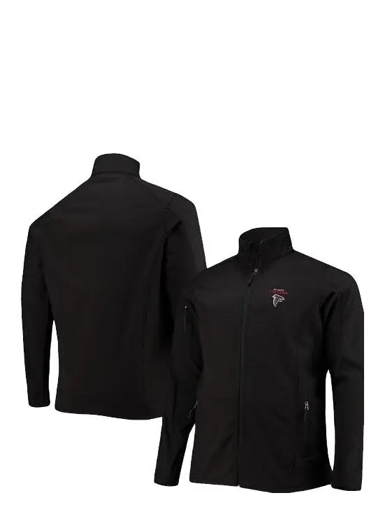 DUNBROOKE Atlanta Falcons Sonoma Softshell Full-zip Jacket - Black