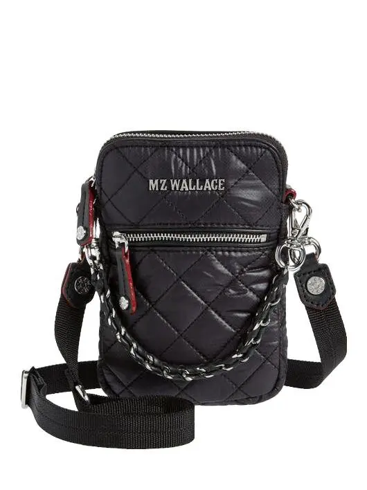 Mz Wallace Micro Crosby Crossbody Bag - Black