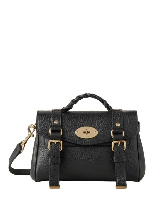 Mulberry Mini Alexa Leather Satchel - Black