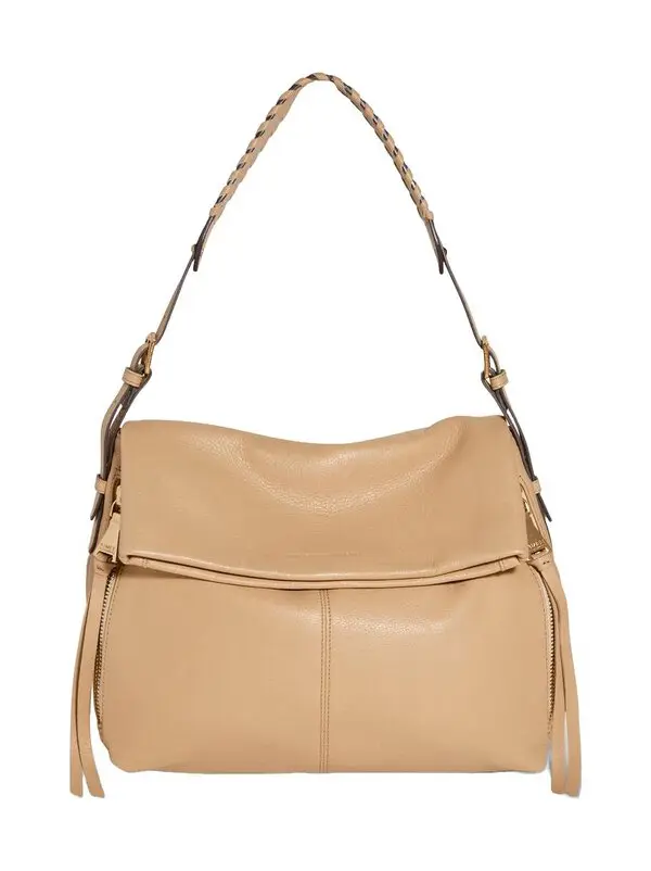AIMEE Bali Double Entry Hobo Bag - Camel