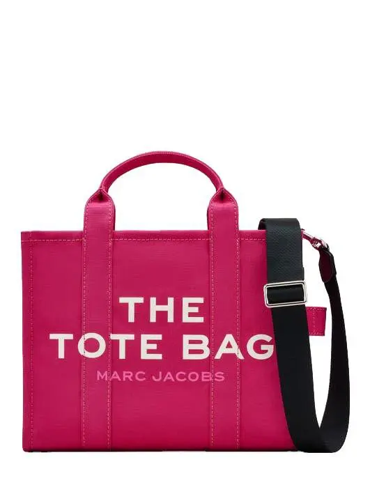 Marc Jacobs Canvas Tote Bag - Raspberry Pink
