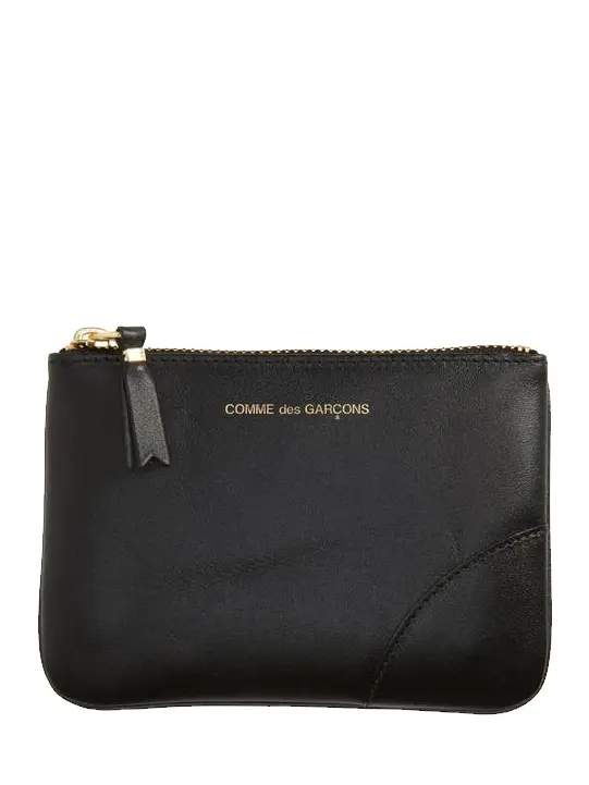 Comme Des Garçons Classic Leather Zip Pouch - Black