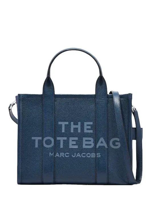 Marc Jacobs Leather Tote Bag - Blue Sea